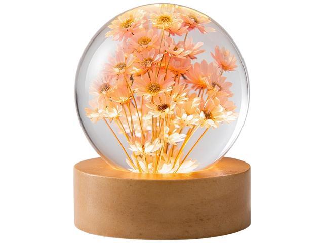 Click here for Crystal Flower Night Light with 3D Engraving  USB... prices