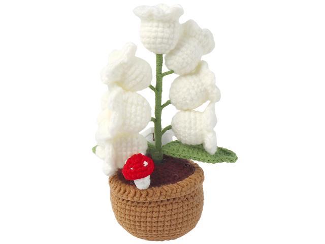 Click here for Potted Lily of The Valley Lamp  Crocheted Desk Nig... prices