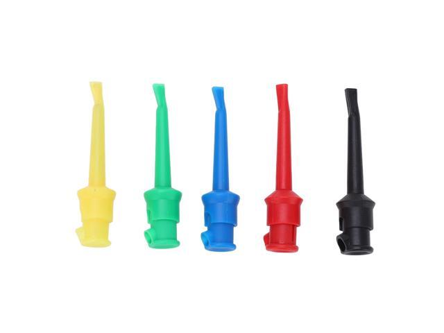Click here for 5 Color Test Hook Clip Set - Multimeter Test Probe... prices