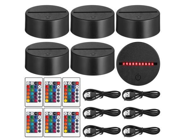 Click here for 6-Piece Led Lamp Bases Set  16 Colors & 4 Modes  3... prices
