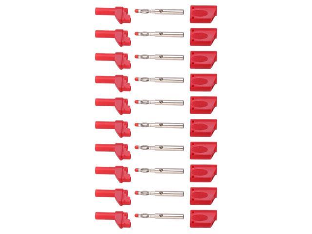 Click here for Insulated Safety Banana Plug Connector 4mm Red - G... prices