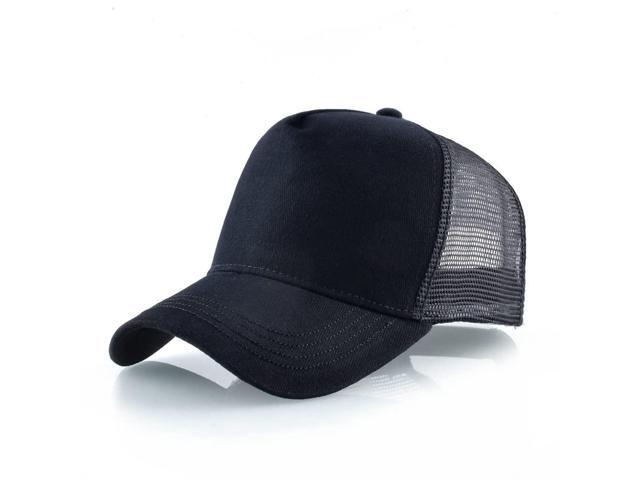 Click here for Cotton Mesh Baseball Cap Retro Peaked Trucker Hat... prices