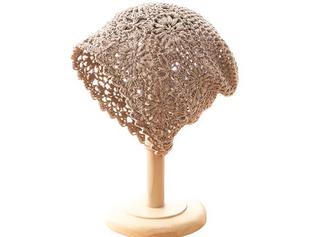 Click here for Women Crochet Slouchy Beanie Soft Comfortable Flor... prices