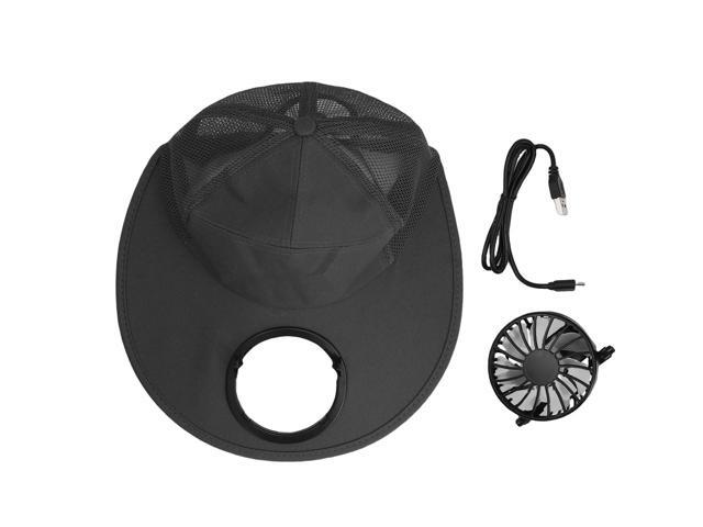 Click here for USB Charging Fan Sun Hat 3 Speeds Cooling Wide Bri... prices