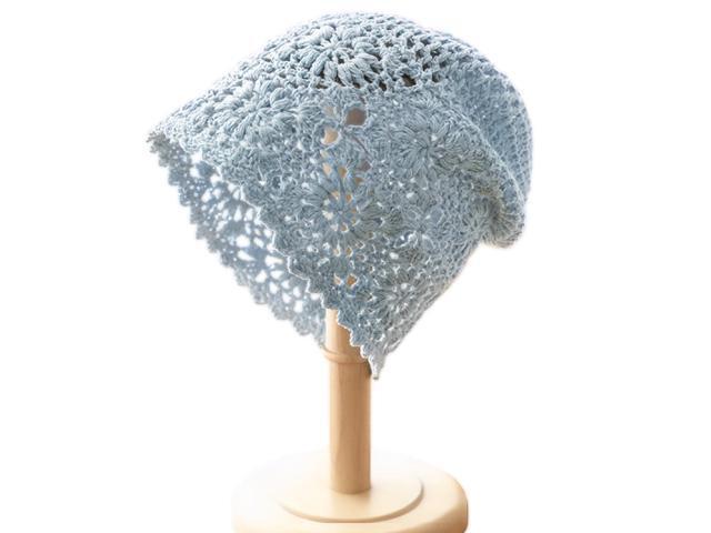 Click here for Women Crochet Slouchy Beanie Soft Comfortable Flor... prices