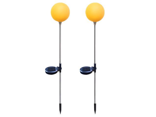 Click here for Set of 2 Outdoor Solar Lights  Waterproof Sphere D... prices