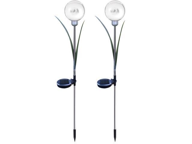 Click here for 2 Pack Solar Flower Lights  Outdoor Waterproof Led... prices