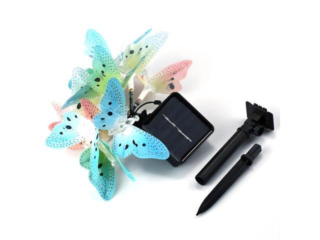 Click here for 12.5 Ft Solar Butterfly String Lights  12 Led Wate... prices