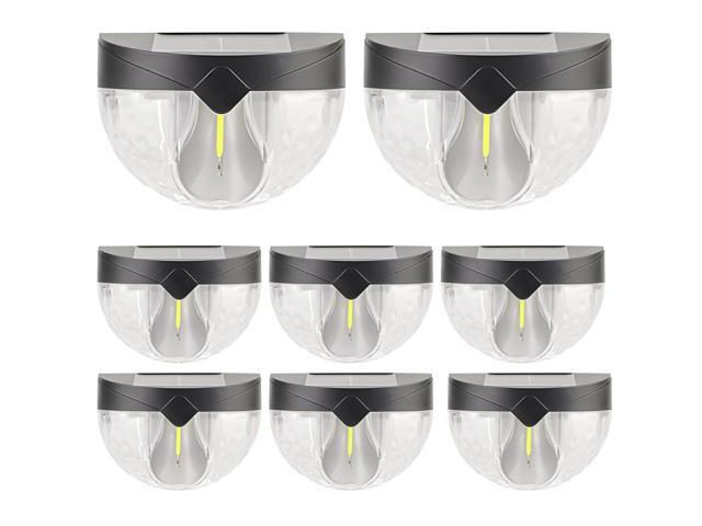 Click here for 8 Pack Solar Fence Lights with Semi-Circle Design... prices
