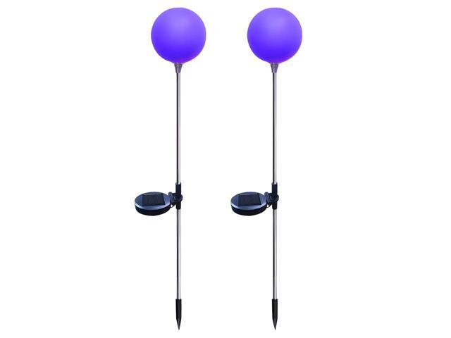 Click here for 2-Pack Waterproof Solar Lights for Outdoors  Blue... prices