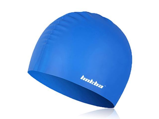 Click here for Silicone Long Hair Swim Cap for Women Men Adults a... prices