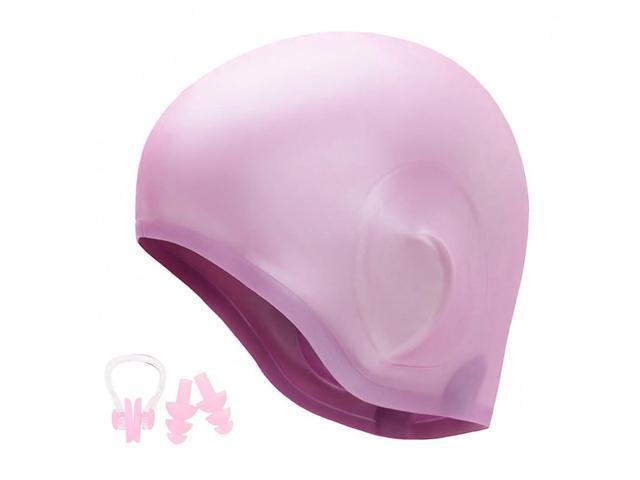 Click here for Silicone Swim Cap with 3D Ergonomic Ear Nose Clip... prices
