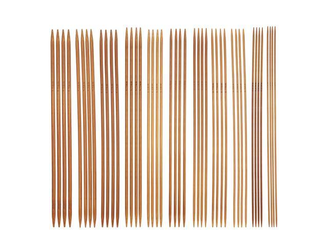 Click here for 44Pcs Carbonized Pointed Knitting Kit Lightweight... prices