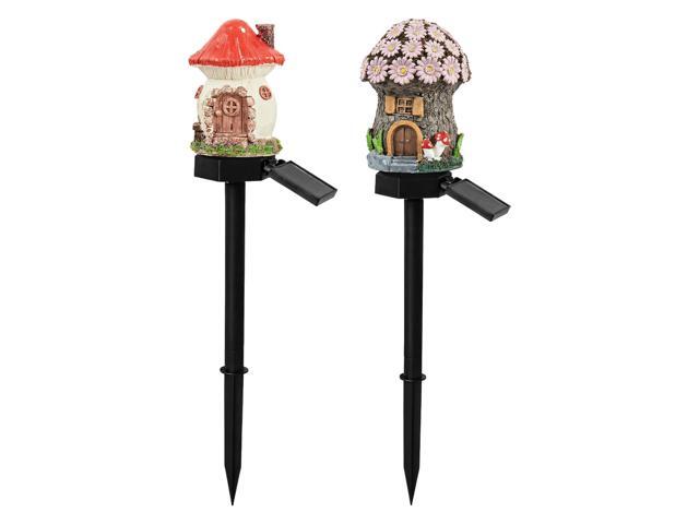 Click here for Mushroom Solar Garden Lights  Led Warm Yellow Resi... prices
