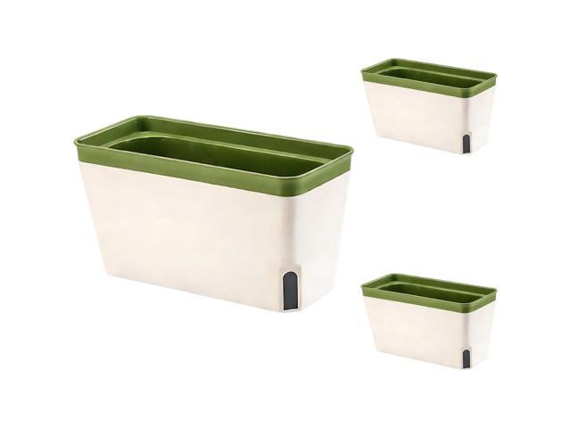 Click here for 3 Pcs Outdoor containers  Self-Watering Pot Set  1... prices