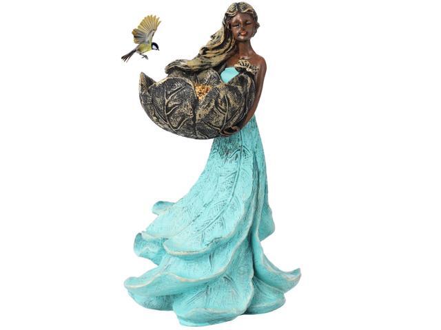 Click here for Goddess Statue Birdbath  Fairy Garden Bird Feeder... prices