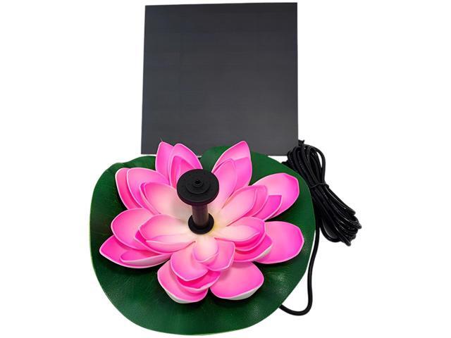 Click here for Solar Water Fountain with Lotus Flower Style  Floa... prices