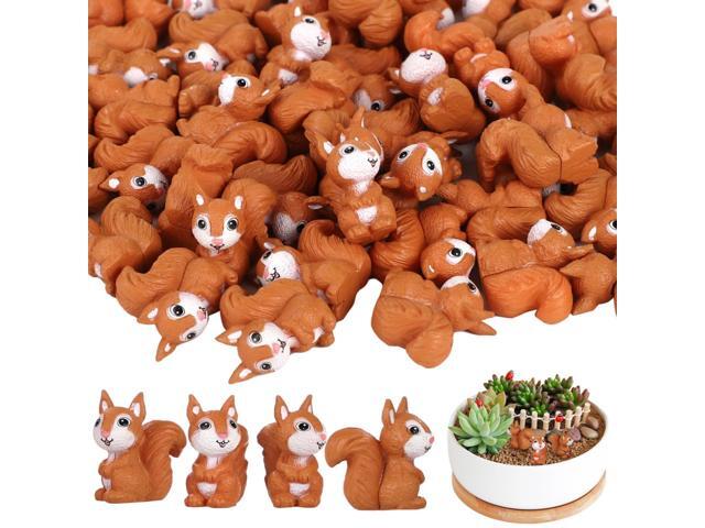Click here for Miniature Orange Squirrels  0.9 in PVC  50 Piece G... prices