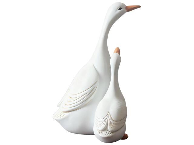Click here for Resin Duck Family Statue  5.9 in Garden Decor  Han... prices
