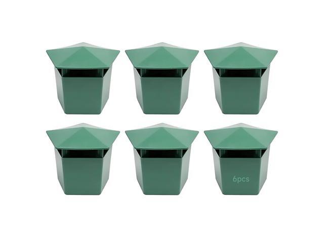 Click here for 2.4 X 2.8 in / 6 X 7 Cm  6 Pcs Green Snail Traps... prices