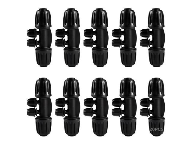 Click here for 20 Pcs Garden Drip Irrigation Fittings  1/2 Inch t... prices