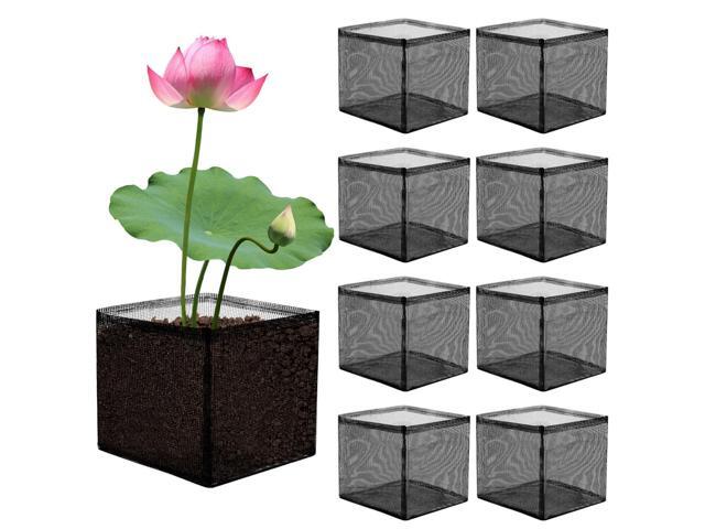 Click here for 8 Pcs Water Plant Bags  7.1×7.1×6.7 Mesh Pond  Squ... prices