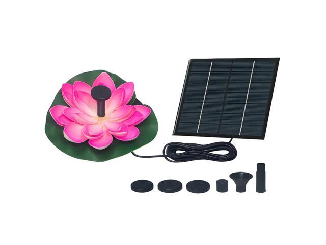 Click here for Floating Solar Fountain with Lotus Shape  Monocrys... prices