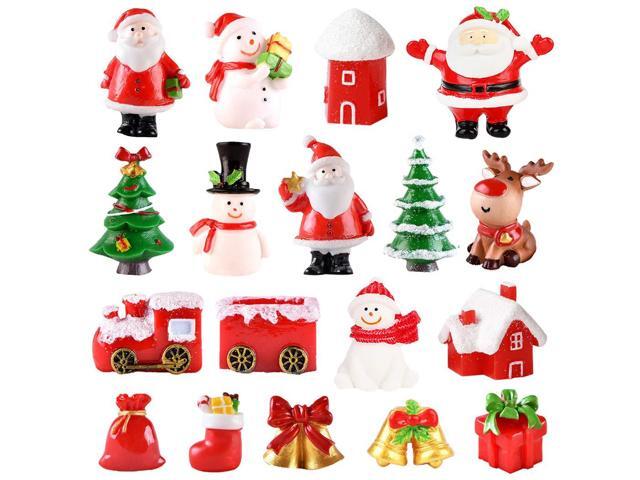 Click here for 18 Pcs Miniature Christmas Ornaments  Cute Resin G... prices