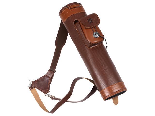 Click here for Compound Bow Quiver  Pu Leather  Cylindrical Arrow... prices
