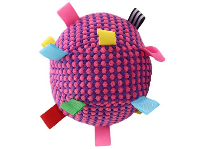 Click here for 6.3 in Dog Ball with Ribbons and Bell  Plush prices
