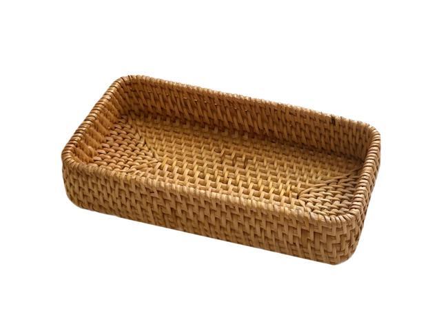 Click here for Rectangular Rattan Vanity Tray for Bathroom Or Kit... prices
