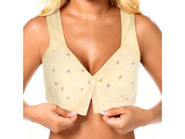 Click here for Comfy Front Closure Bra for Senior Women  No Under... prices