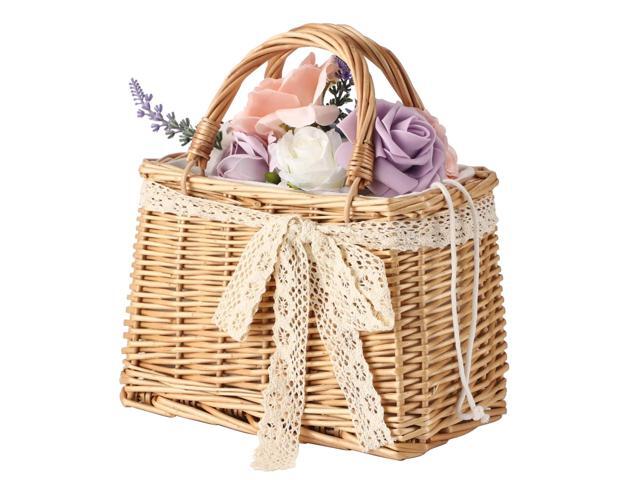 Click here for Handwoven Wicker Handbag  Rectangular Rattan Beach... prices