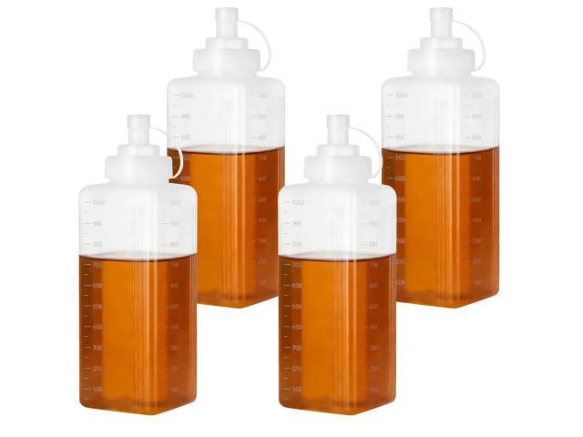 Click here for 4 Pack Squeeze Bottles  34 Fl Oz  Wide Mouth  For... prices