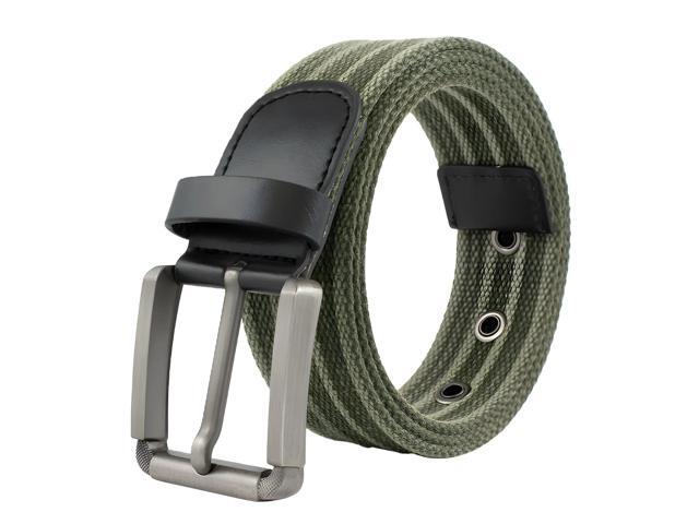 Click here for Metal Pin Buckle Canvas Belt For Men  1.5 In / 3.8... prices