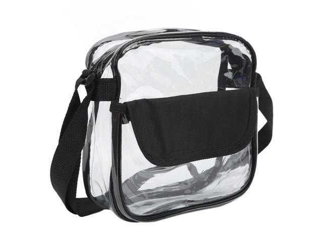 Click here for Transparent PVC Messenger Bag with Adjustable Stra... prices