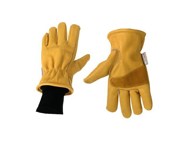 Click here for Windproof Insulated Cowhide Leather Mens Work Warm... prices