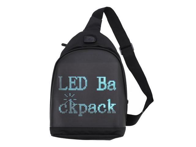 Click here for Programmable Full Color LED Sling Backpack Waterpr... prices