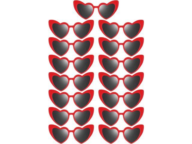 Click here for Heart-Shaped Sunglasses 15 Pairs Bachelorette Part... prices