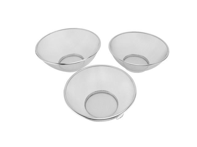Click here for Stainless Steel Mesh Colander Set 3-Piece Strainer... prices