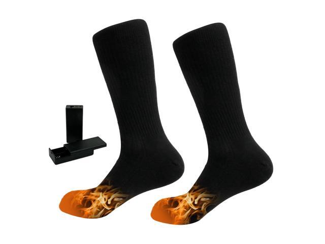 Click here for Battery Powered Heated Cotton Socks Winter Foot Wa... prices