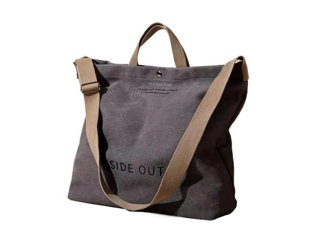 Click here for Versatile Canvas Tote Handbags with Zipper Convert... prices