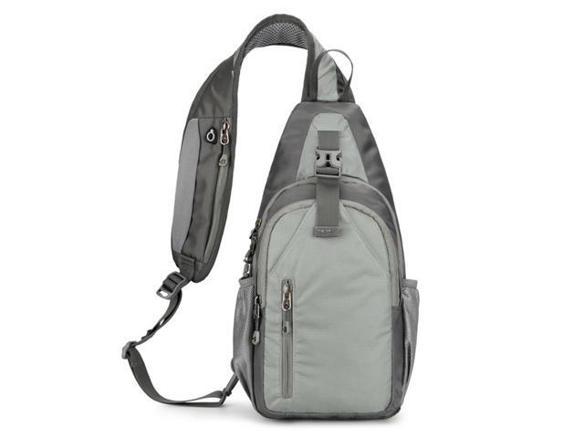 Click here for Mens Sling Chest Bag with USB Charging Headphone P... prices