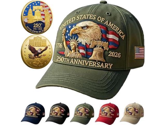 Click here for United States 250th Anniversary Hat Eagle & Libert... prices