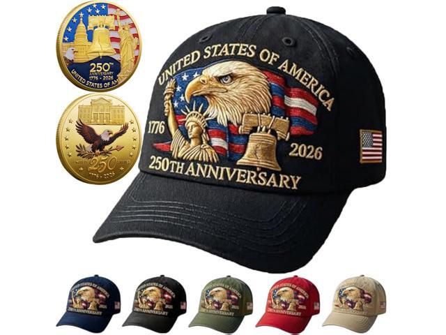 Click here for United States 250th Anniversary Hat Eagle & Libert... prices