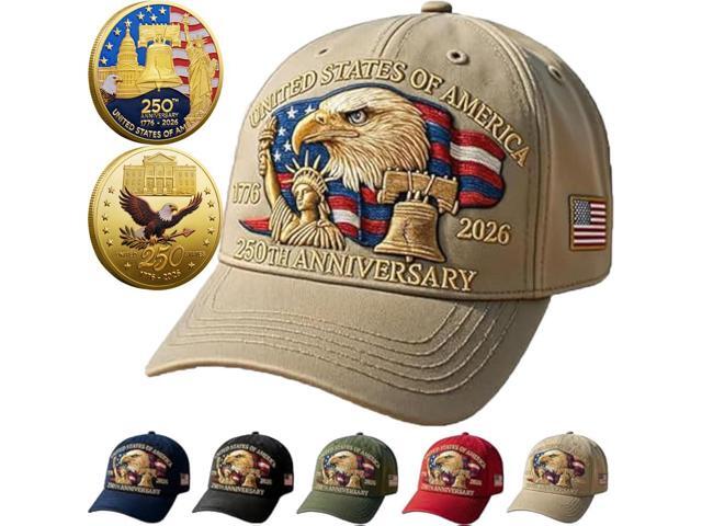 Click here for United States 250th Anniversary Hat 1776-2026 Amer... prices