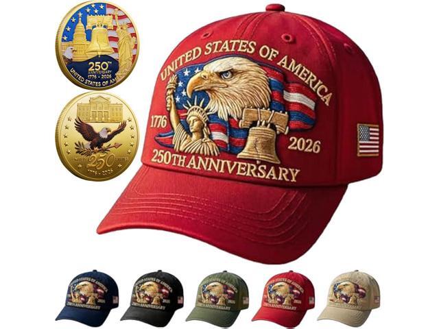 Click here for United States 250th Anniversary Hat Eagle & Libert... prices