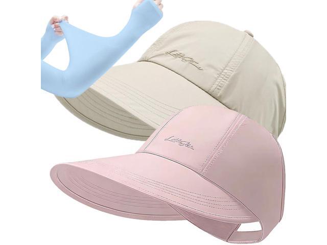 Click here for UPF 50+ Sunscreen Baseball Hat Wide Brim Sun Prote... prices