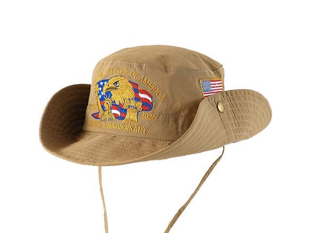 Click here for US 250th Anniversary Boonie Hat Embroidered 250 Ye... prices