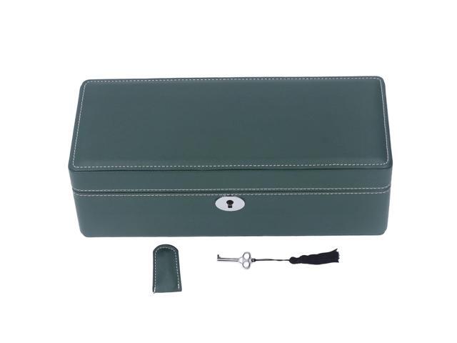 Click here for 4 Slot Watch Box Organizer  Microfiber Leather Wat... prices